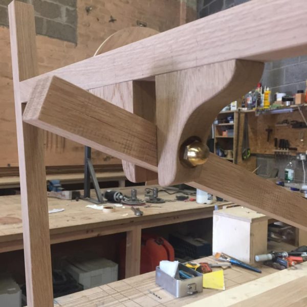 White Oak kitchen table - Martin Campbell